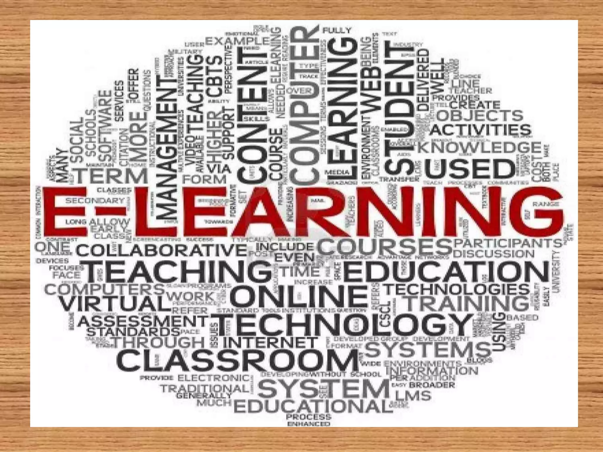 E - learning ppt | PPTX | Online Education | Education