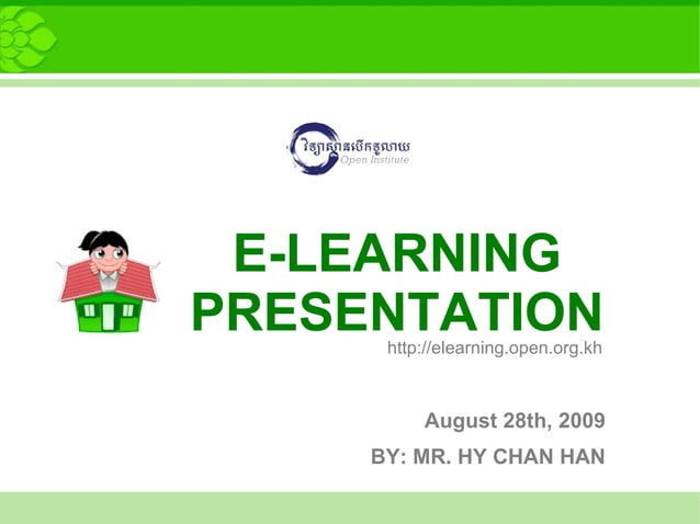 E Learning Presentation | PDF | Computer Software and Applications | Computing