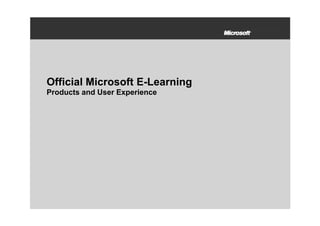 E learning presentation | PPT