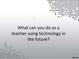 Master´s in English Didactics: E learning presentation | PPTX