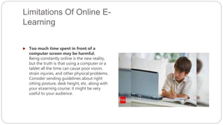 E learningprosand challenges | PPT