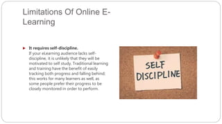 E learningprosand challenges | PPT