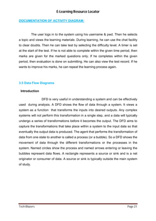 E learning resource Locator Project Report (J2EE) | PDF