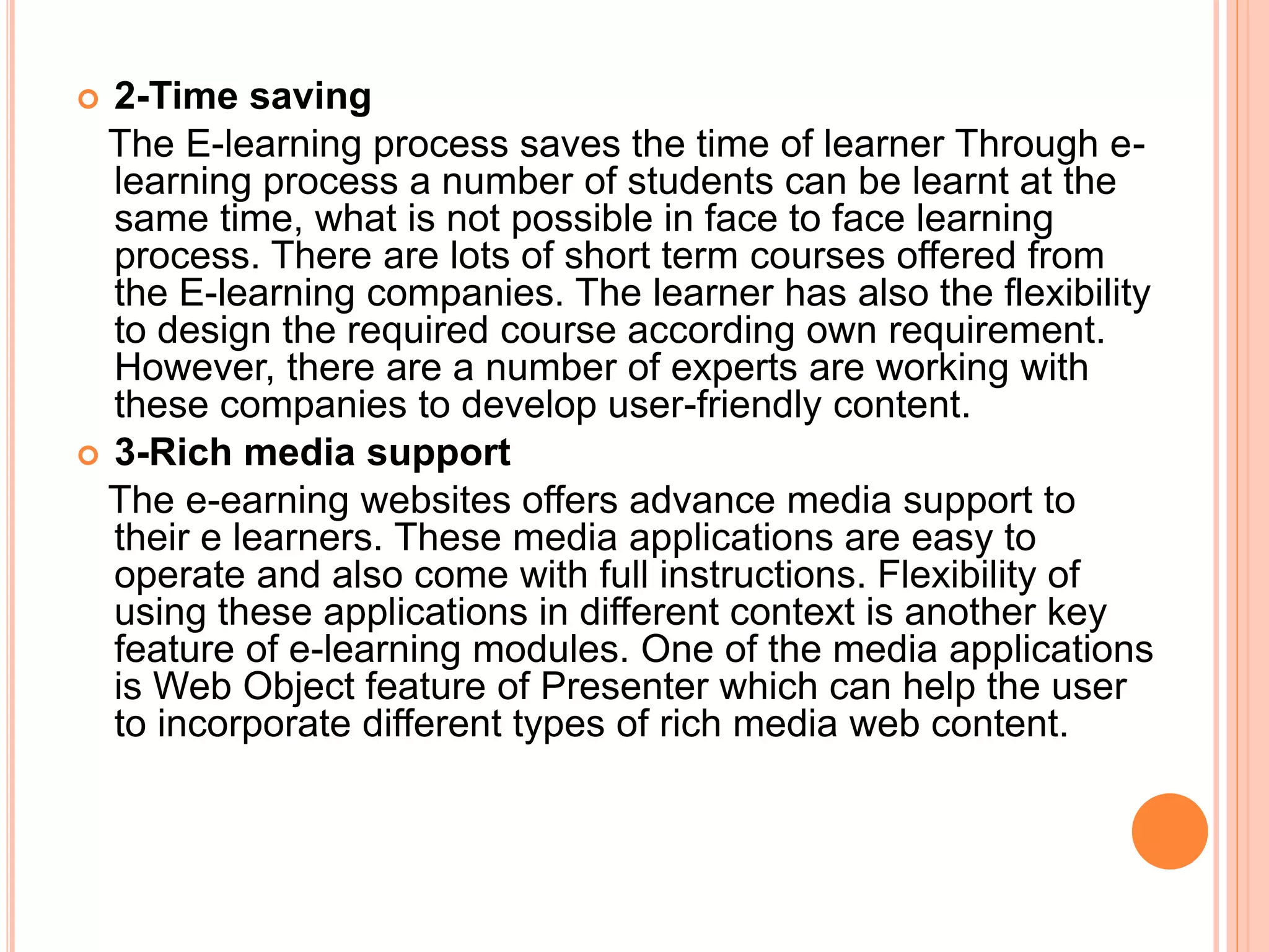 E learning slide | PPT