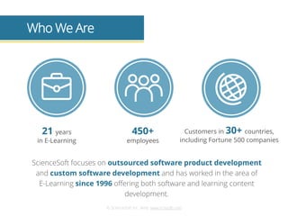 E-learning Software | PPTX | Web Development | Internet