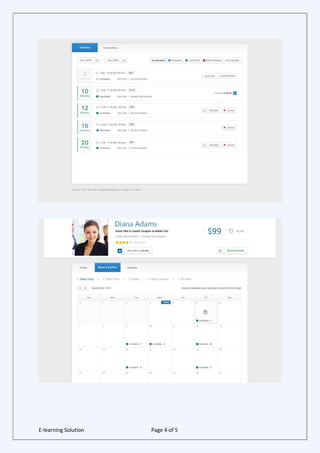 E-learning Solution | PDF