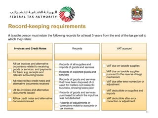 Tax invoices and credit notes requirements | PPT