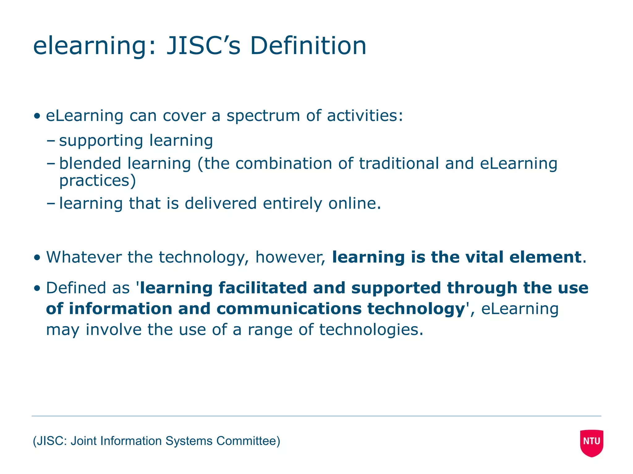 E learning tools - an overview | PPT