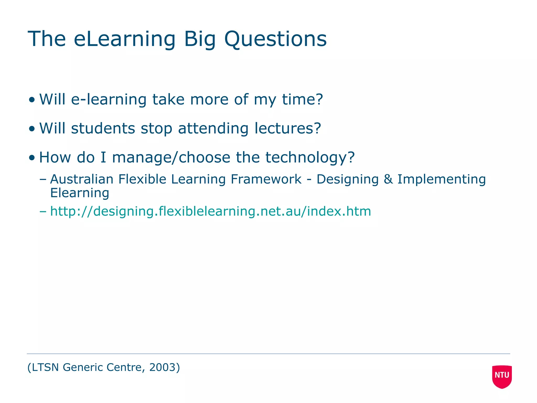 E learning tools - an overview | PPT