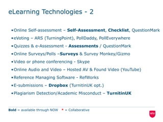 E learning tools - an overview | PPT