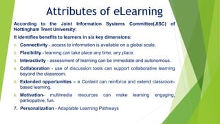 E-Learning Tools & Resources | PPTX