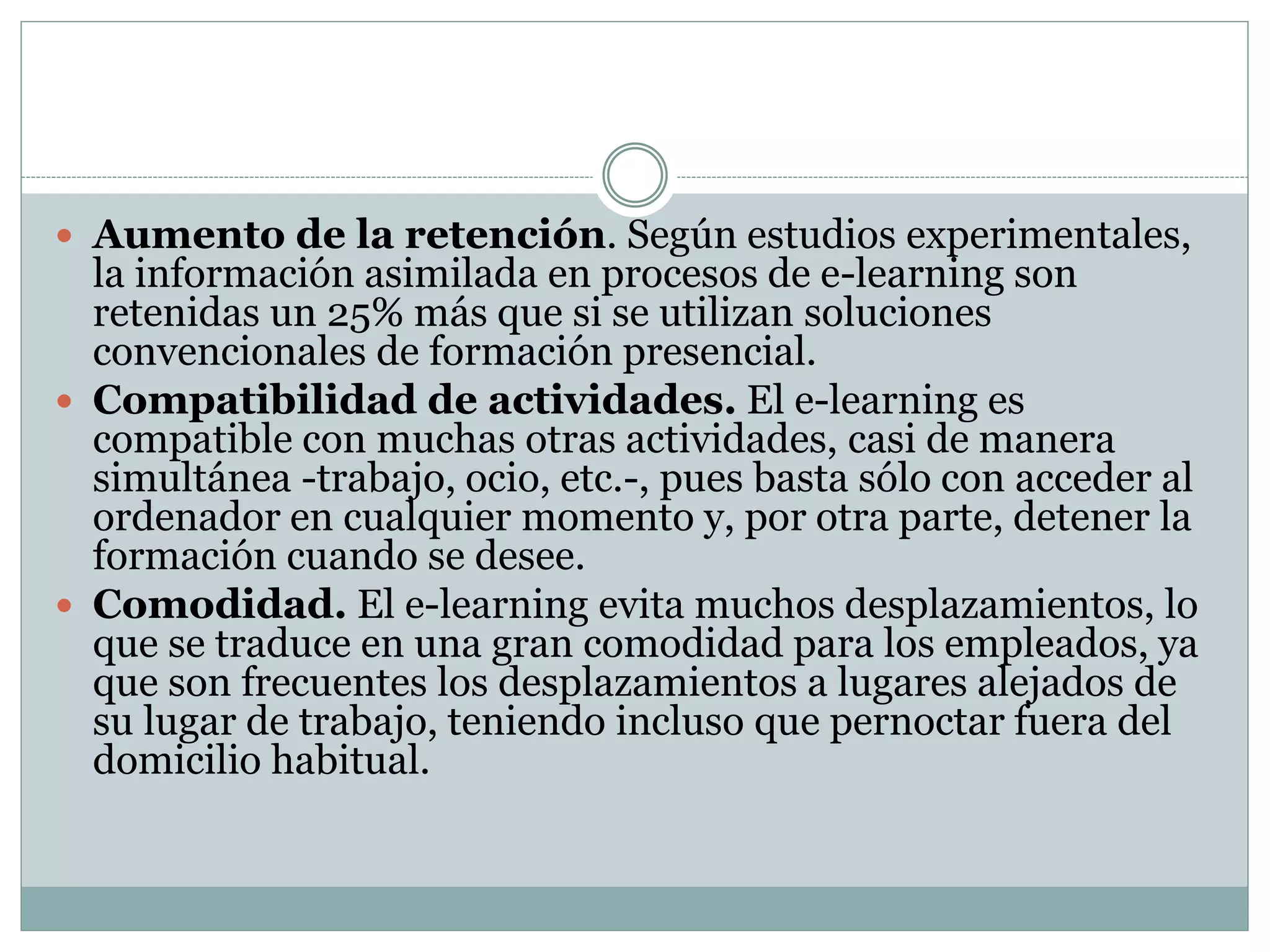 E learning ventajas y desventajas | PPT