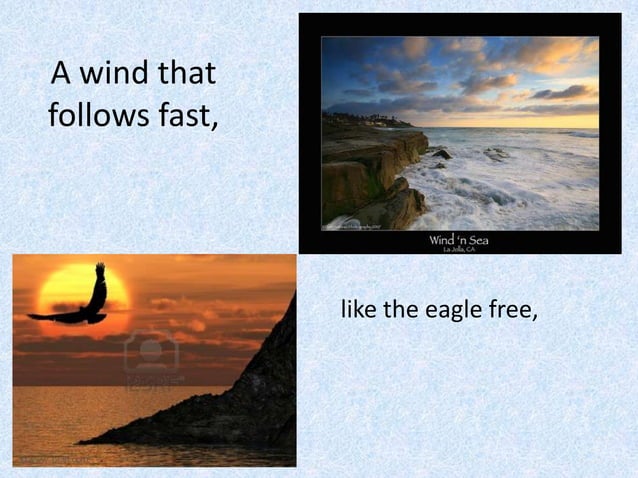 E learning visual poem | PPT