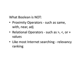 E-LEARN Search Strategies | PPT