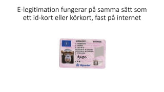 E legitimation | PPT