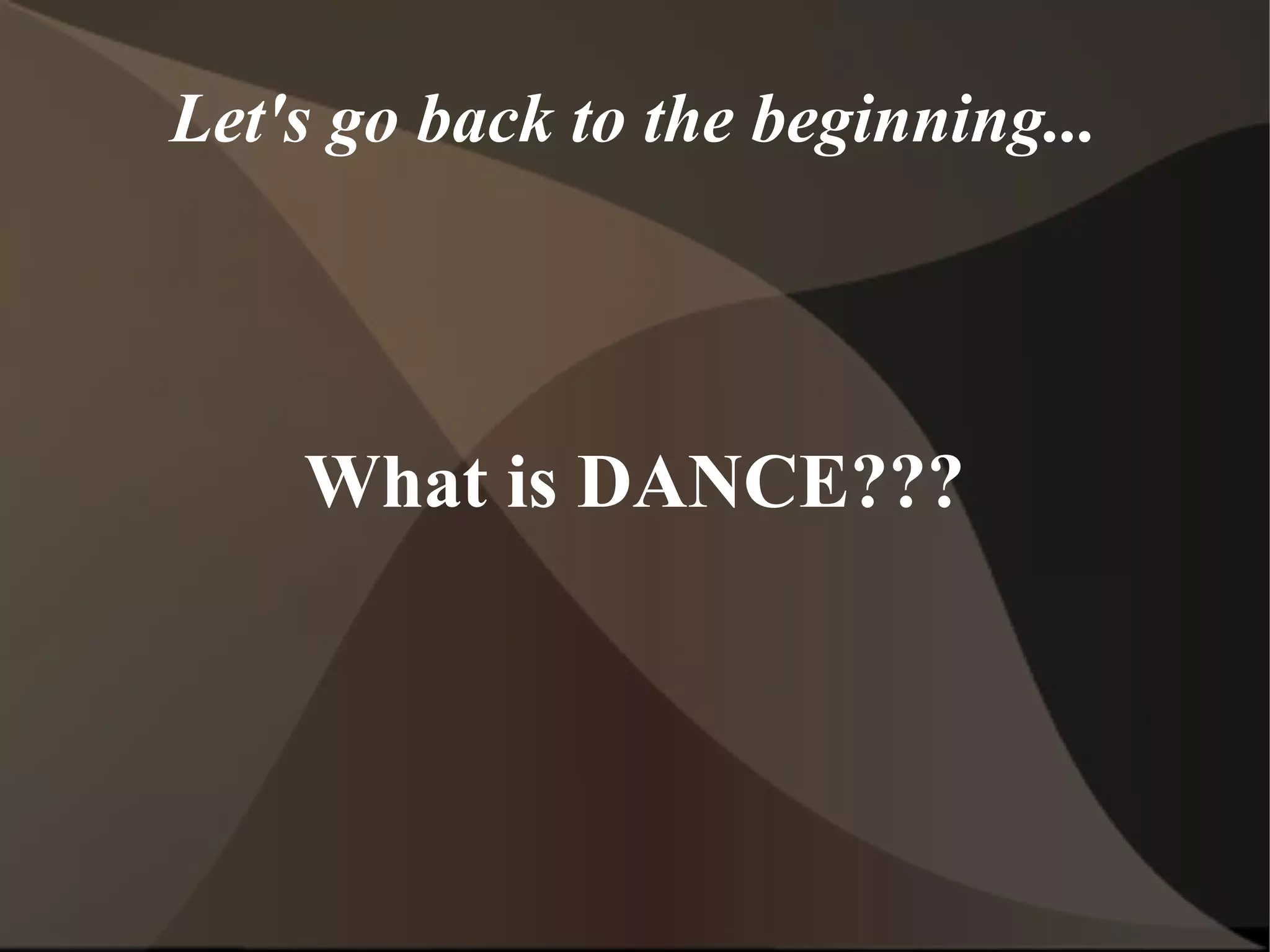 What is Dance Improvisation? | PDF