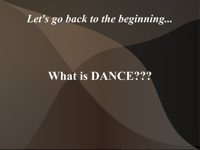 What is Dance Improvisation? | PPT