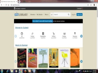 E library in the 21st century | PPTX