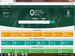 E library in the 21st century | PPTX