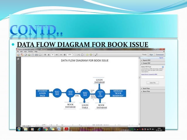 E library management system | PPTX