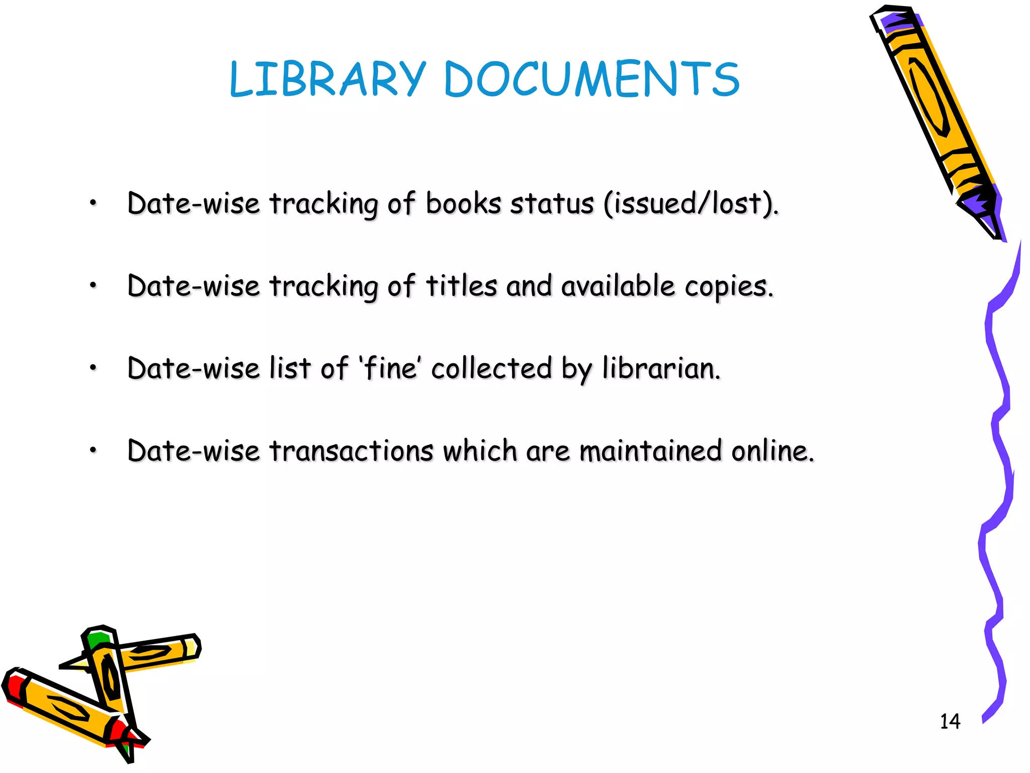 E library management system | PPTX