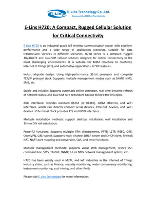 E-Lins H720- A Compact, Rugged Cellular Solution for Critical Connectivity.pdf
