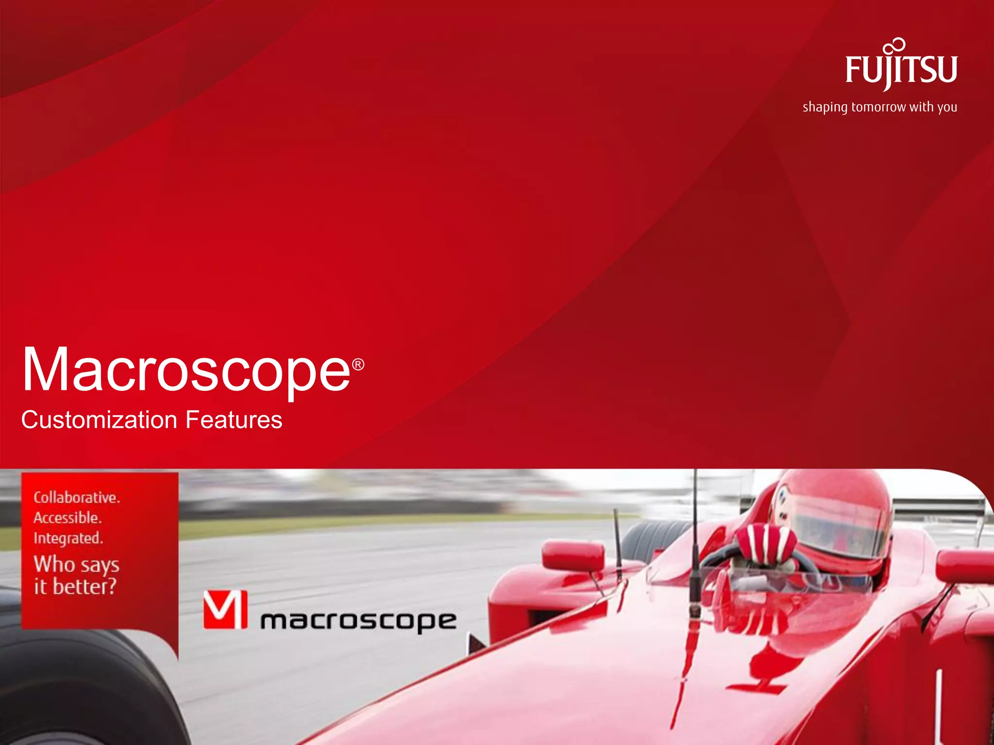 How Macroscope is customized, built and deployed | PPT