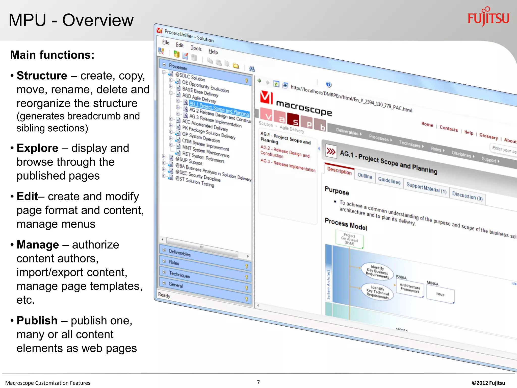 How Macroscope is customized, built and deployed | PPT