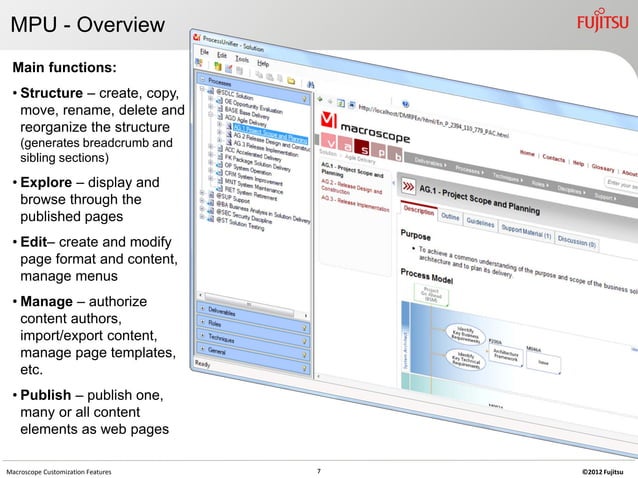 How Macroscope is customized, built and deployed | PPT