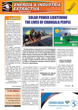 E magazine energy & extractive industry moz | PDF