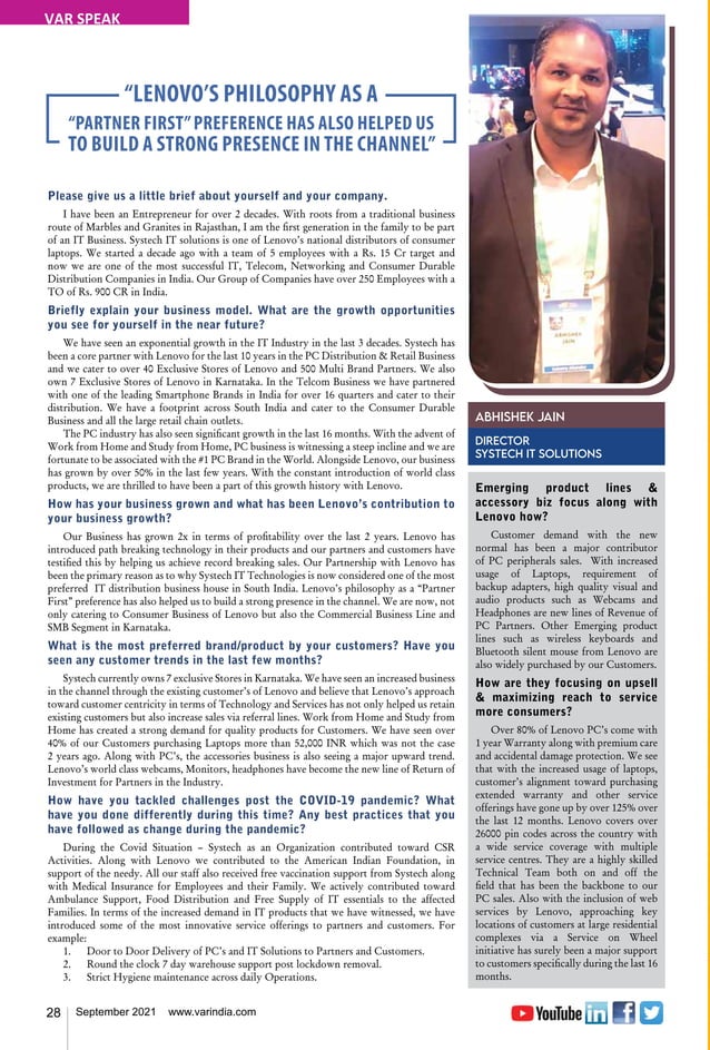 E-Magazine September Issue 2021 | PDF | Internet | Computing