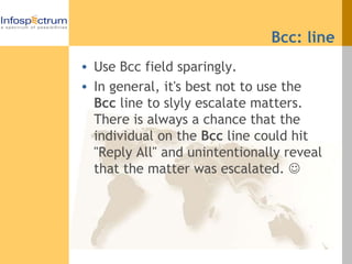 E Mail Ethics and Etiquettes | PPT