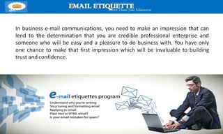 Email Etiquette | PPTX