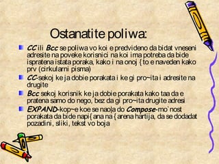 E mail-prezentacija | PPT