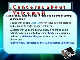 Email And Voicemail | PPT