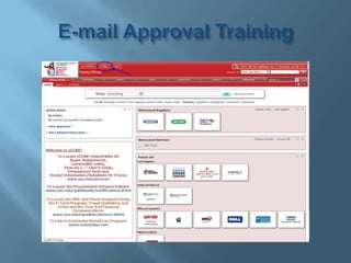 E mail approval training | PPTX