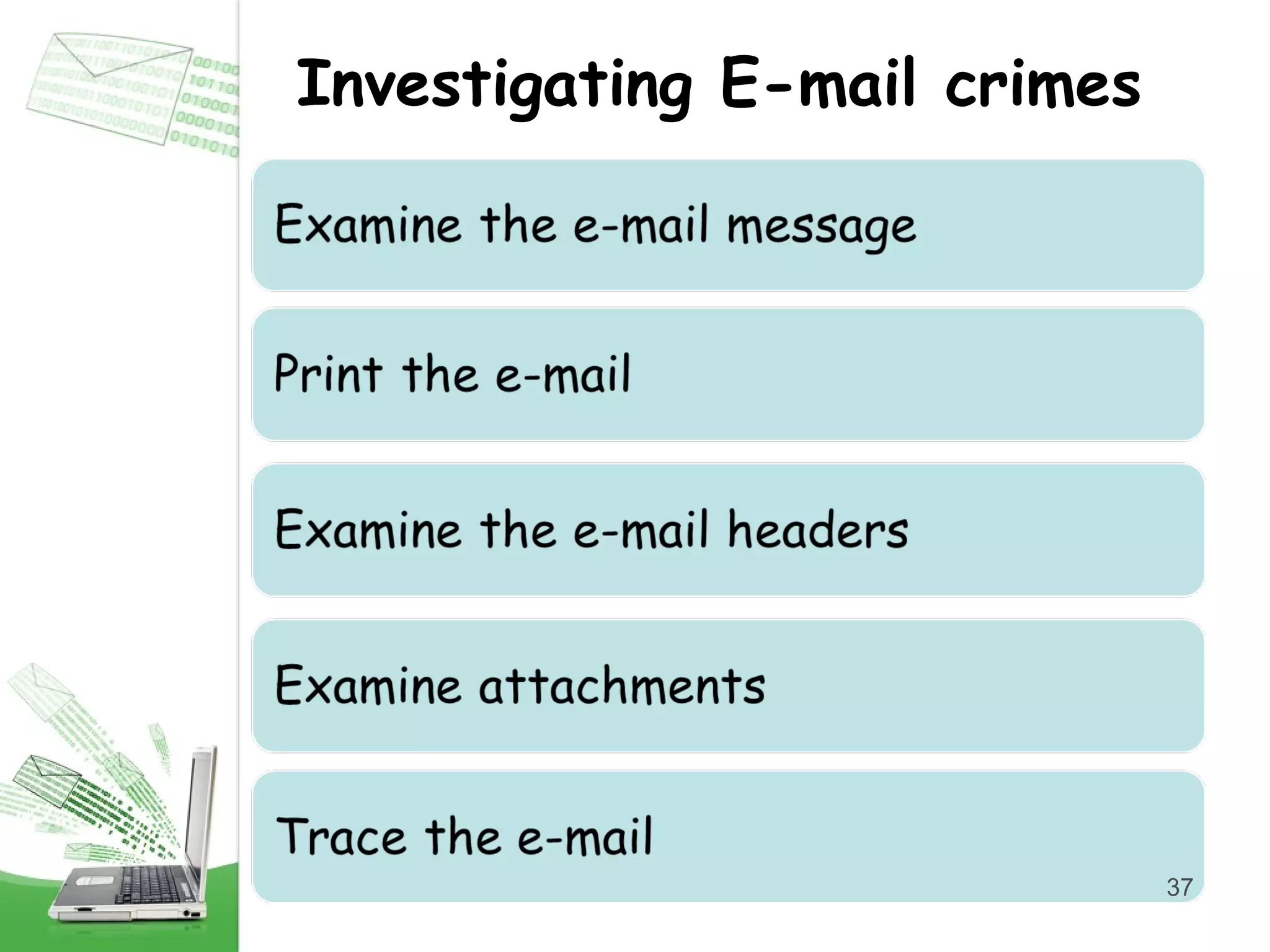 E-Mail Crimes - Gurugram Cyber Crime Cell July 2017 | PPT