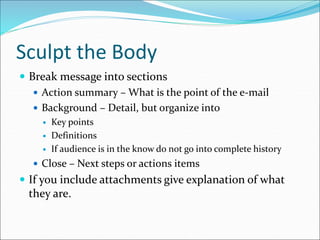 E-mail Etiquette.ppt