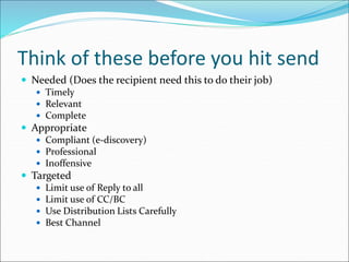 E-mail Etiquette.ppt