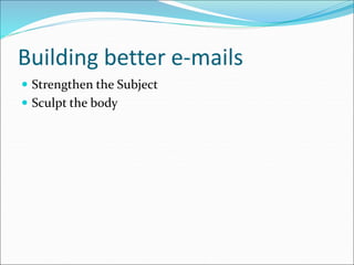 E-mail Etiquette.ppt