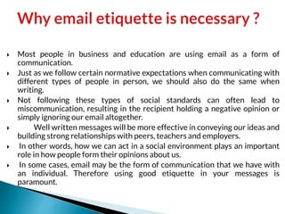 E-Mail etiquette Professional English.ppt