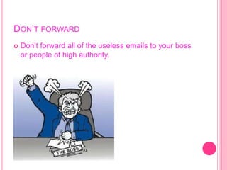 Email Etiquette | PPTX | Email | Internet