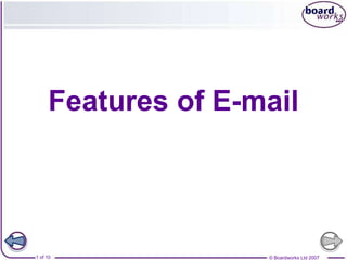 Essential Email Features Explained | PPT