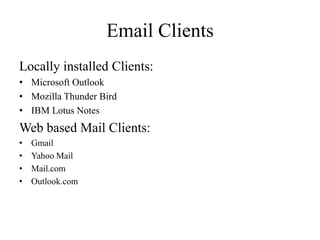 E mail flow | PPTX