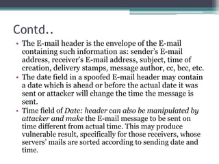 E mail forensics | PPTX