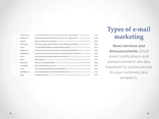 e-mail marketing | PPTX