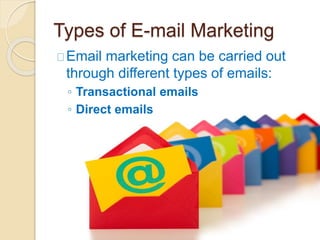 E mail marketing | PPTX