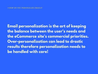 Email Marketing Hacks: 5 Steps To Effective Email Personalization | PDF