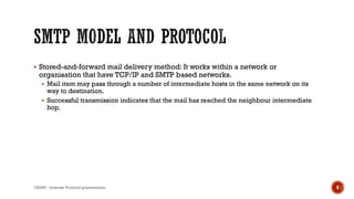 E mail protocol - SMTP | PDF