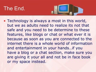 E Mails And Blogs (Advantages And Dis Advanteges 2003 | PPT